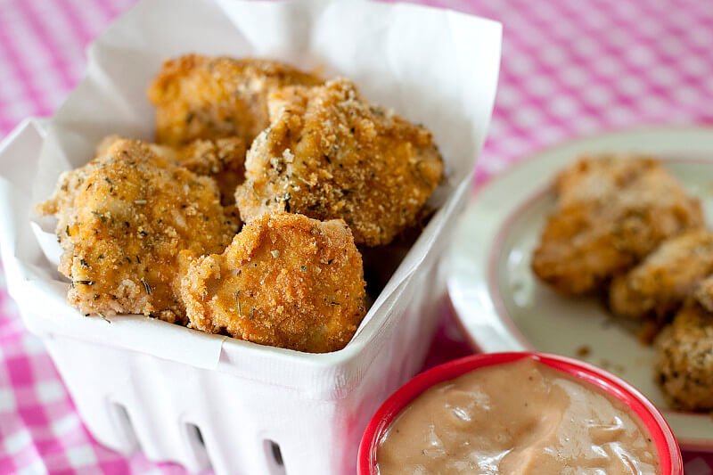 Barbecue Baked Chicken Nuggets Recipe