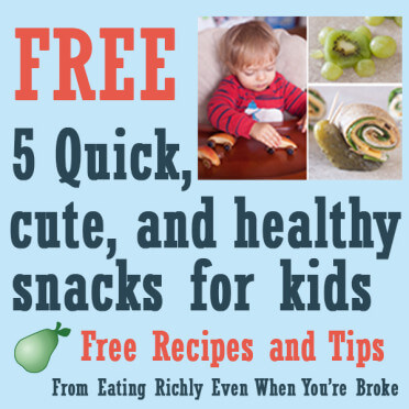 Eating Richly - Kid friendly foods rich in nutrition & flavor