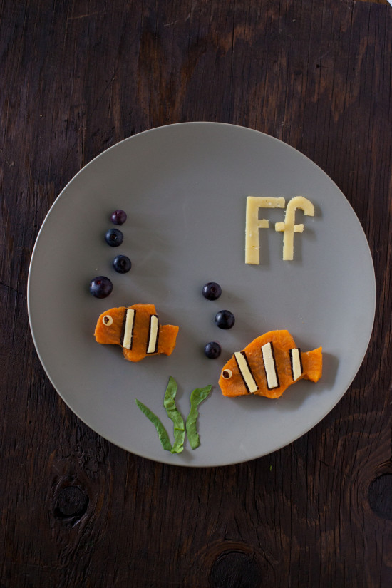 Healthy Toddler Snacks F is for Fish