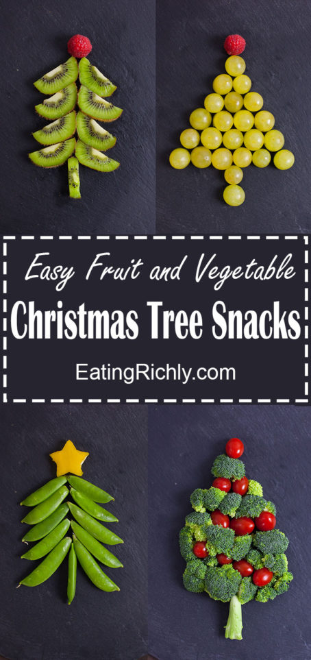 Easy Christmas Snacks That Look Like Christmas Trees - Eating Richly