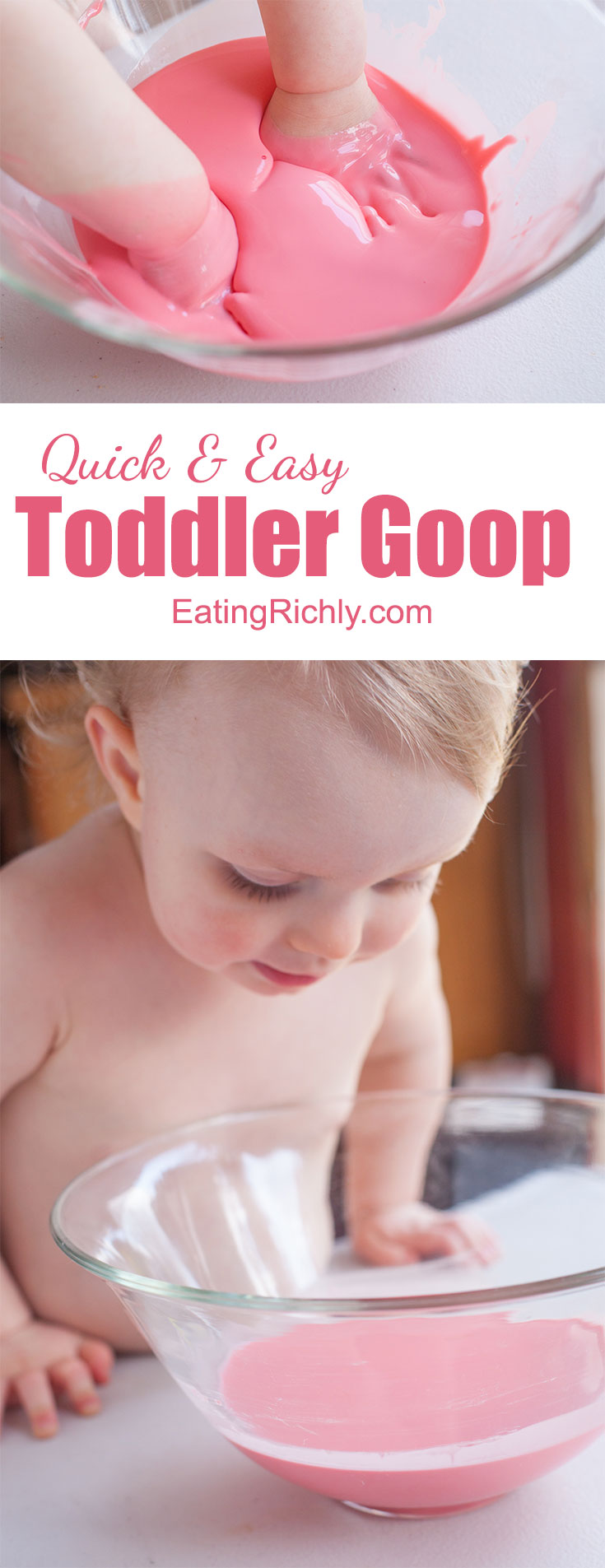 Easy Goop Recipe That's Safe for Kids - Eating Richly