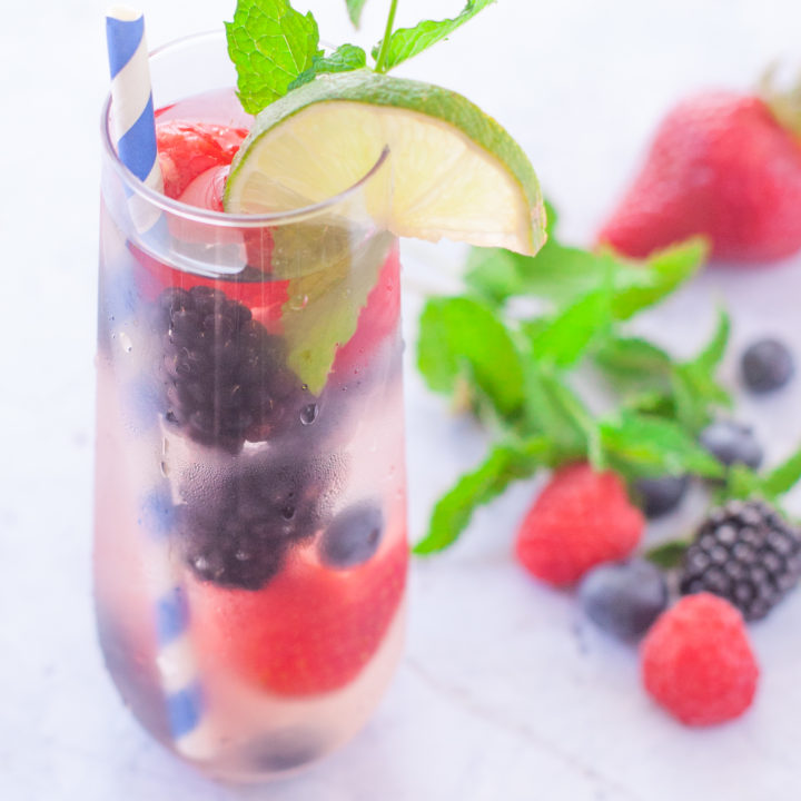 Refreshing Summer Sangria Berry Punch Recipe - Eating Richly