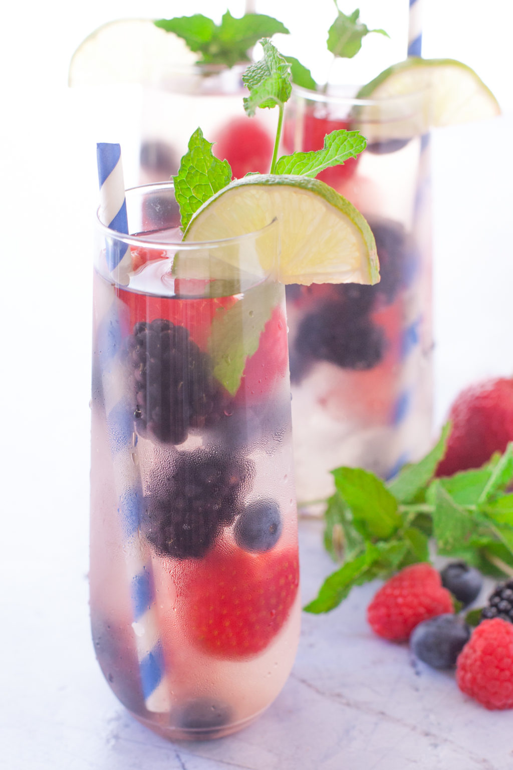 Refreshing Summer Sangria Berry Punch Recipe - Eating Richly