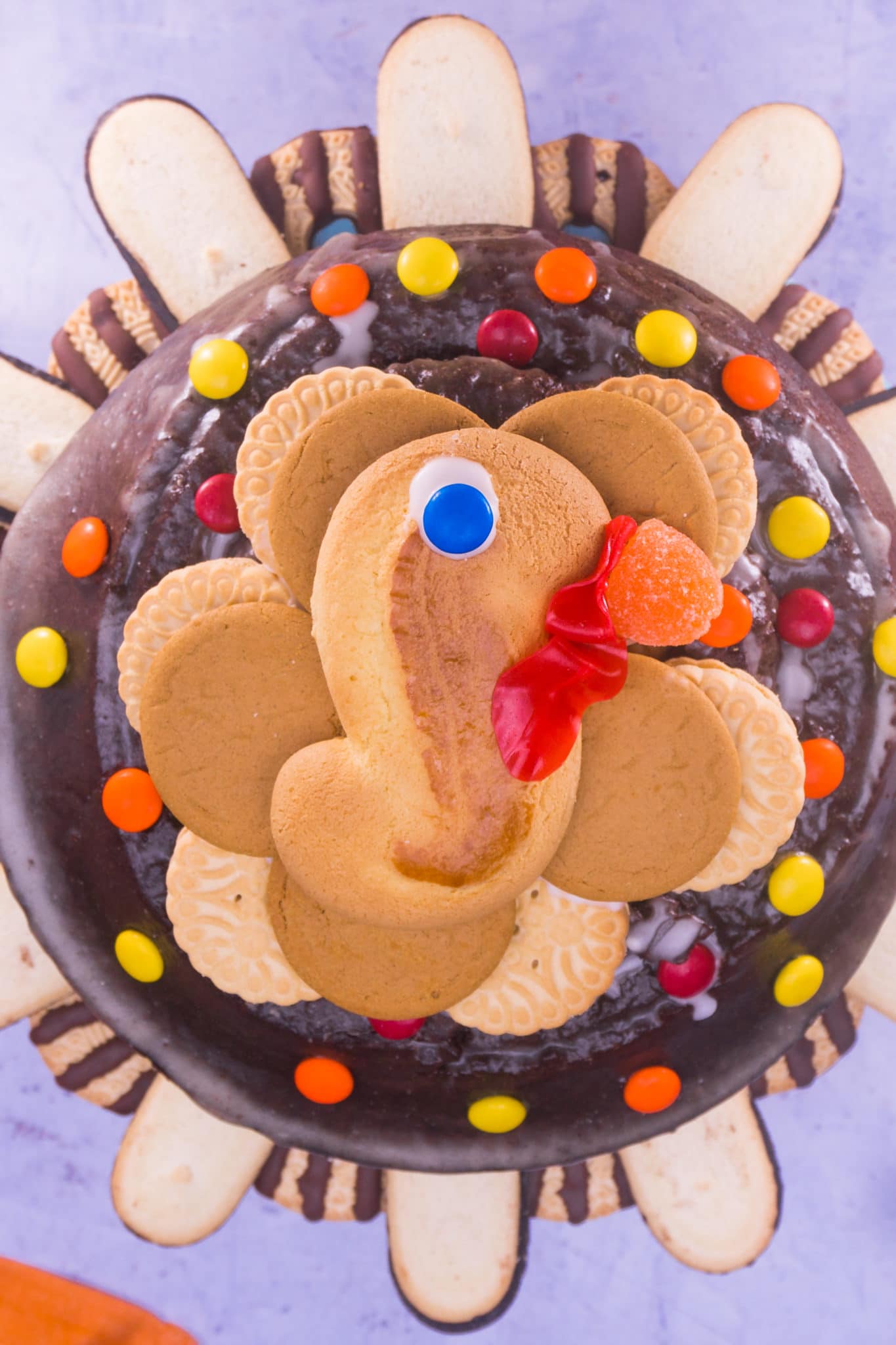 Easy Turkey Cake Ready in Just TEN MINUTES! - Eating Richly