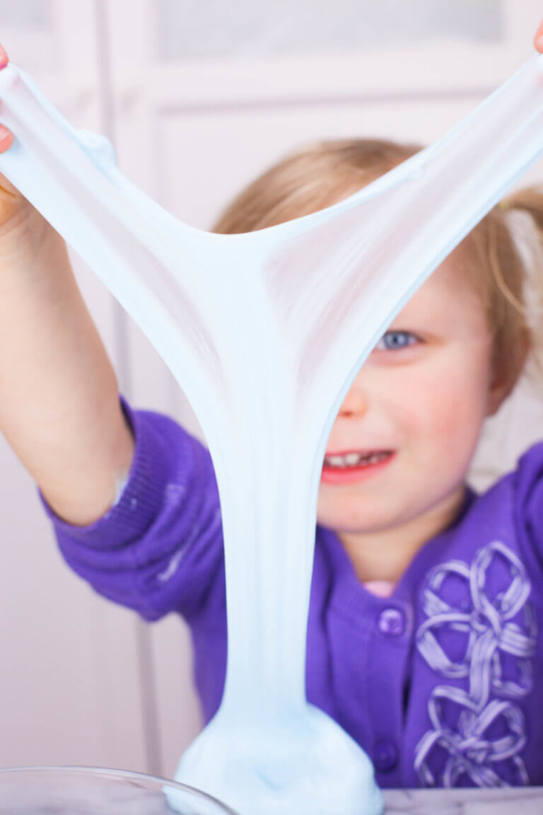 Fluffy Slime Recipe Without Borax - It's SO FLUFFY!!!