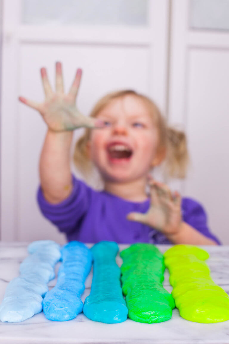 Fluffy Slime Recipe Without Borax - It's SO FLUFFY!!!