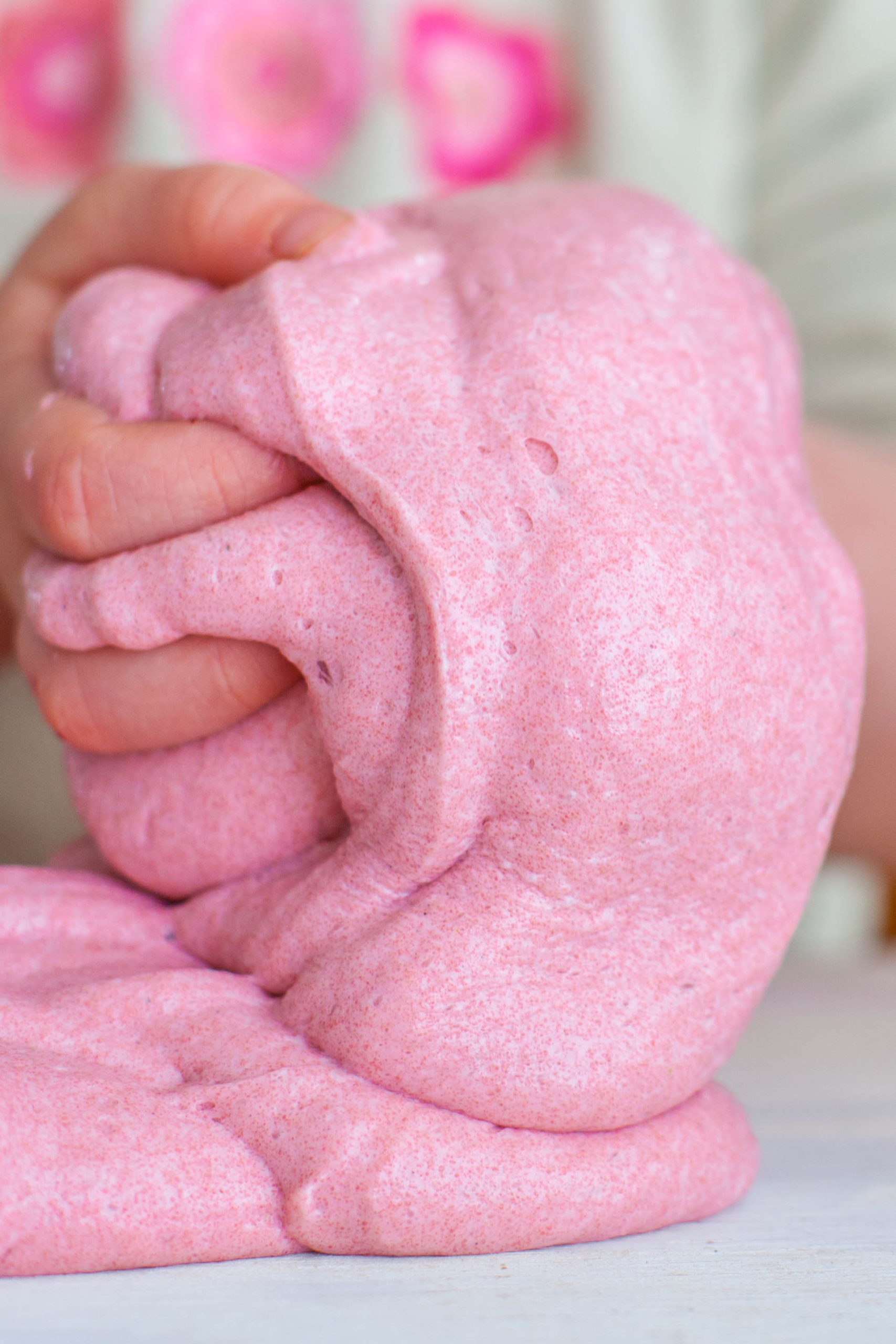 Sand Slime Recipe for Preschooler Sensory Play - Eating Richly