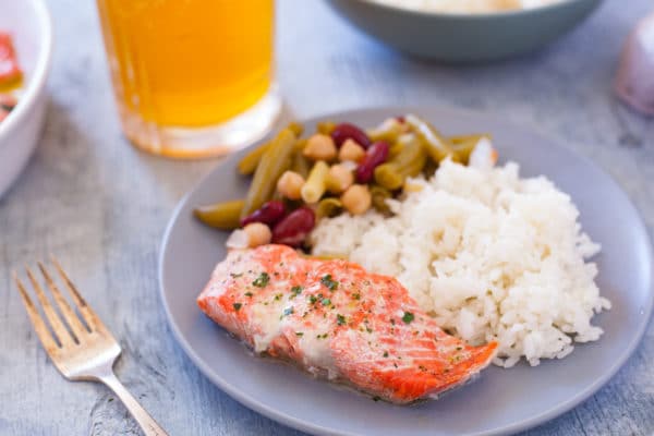 Microwave salmon in just 5 minutes! - Eating Richly