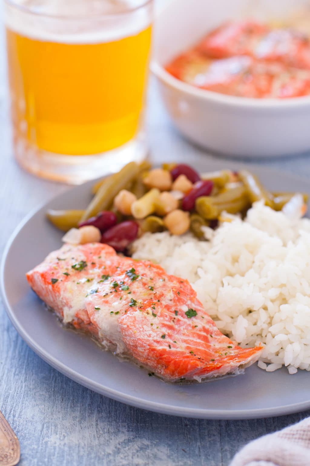 Microwave salmon in just 5 minutes! - Eating Richly