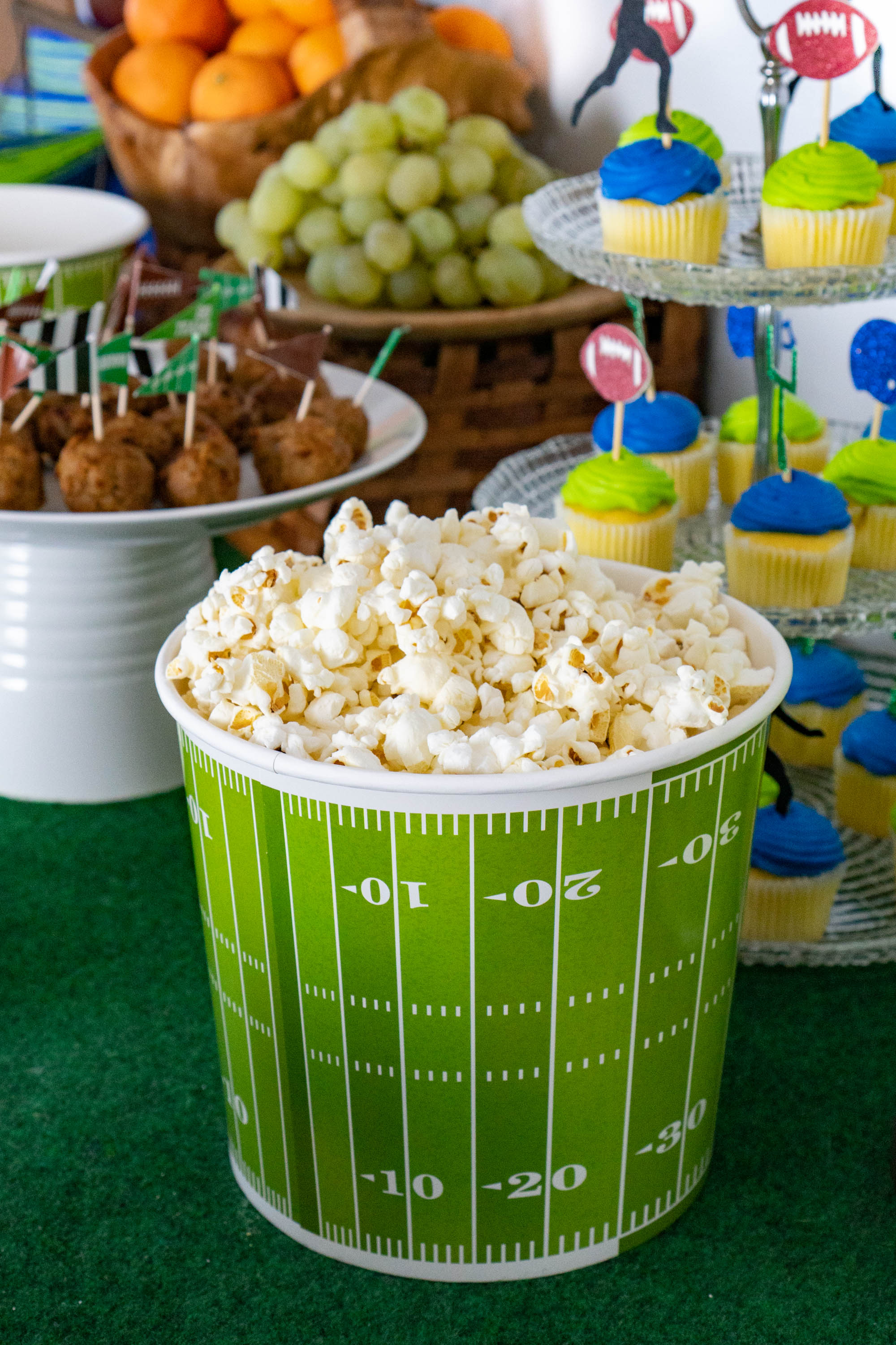 Game Day Food Buffet Made Easy for Busy Families - Eating Richly