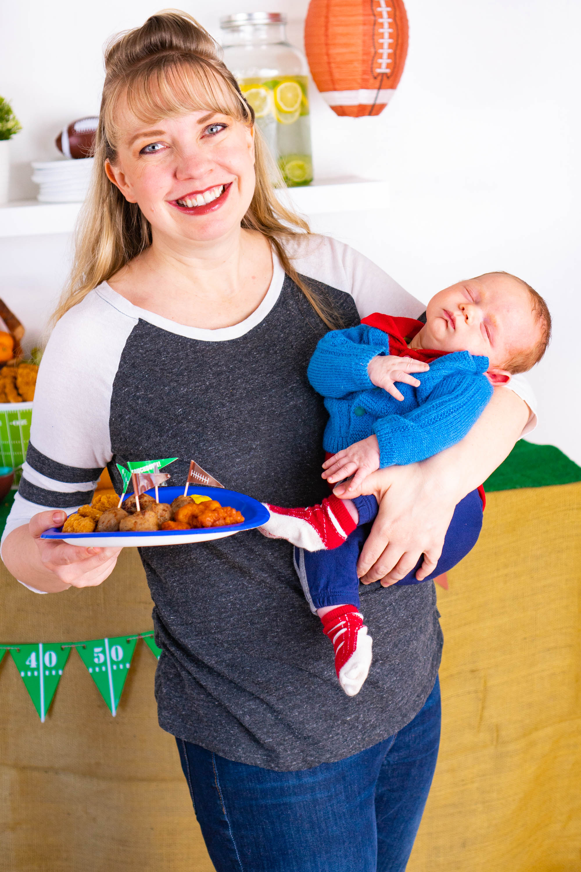 Game Day Food Buffet Made Easy for Busy Families - Eating Richly