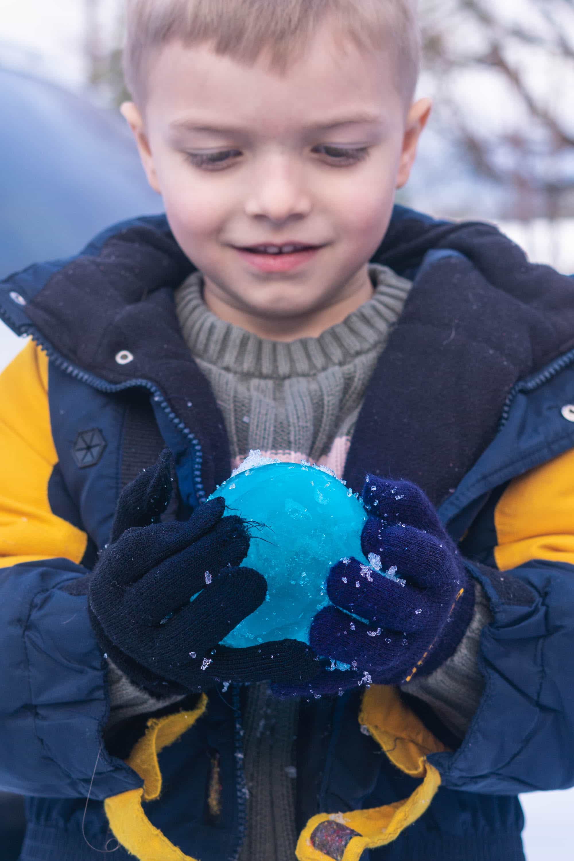 Ice Balloons Science Experiment for Kids - Eating Richly