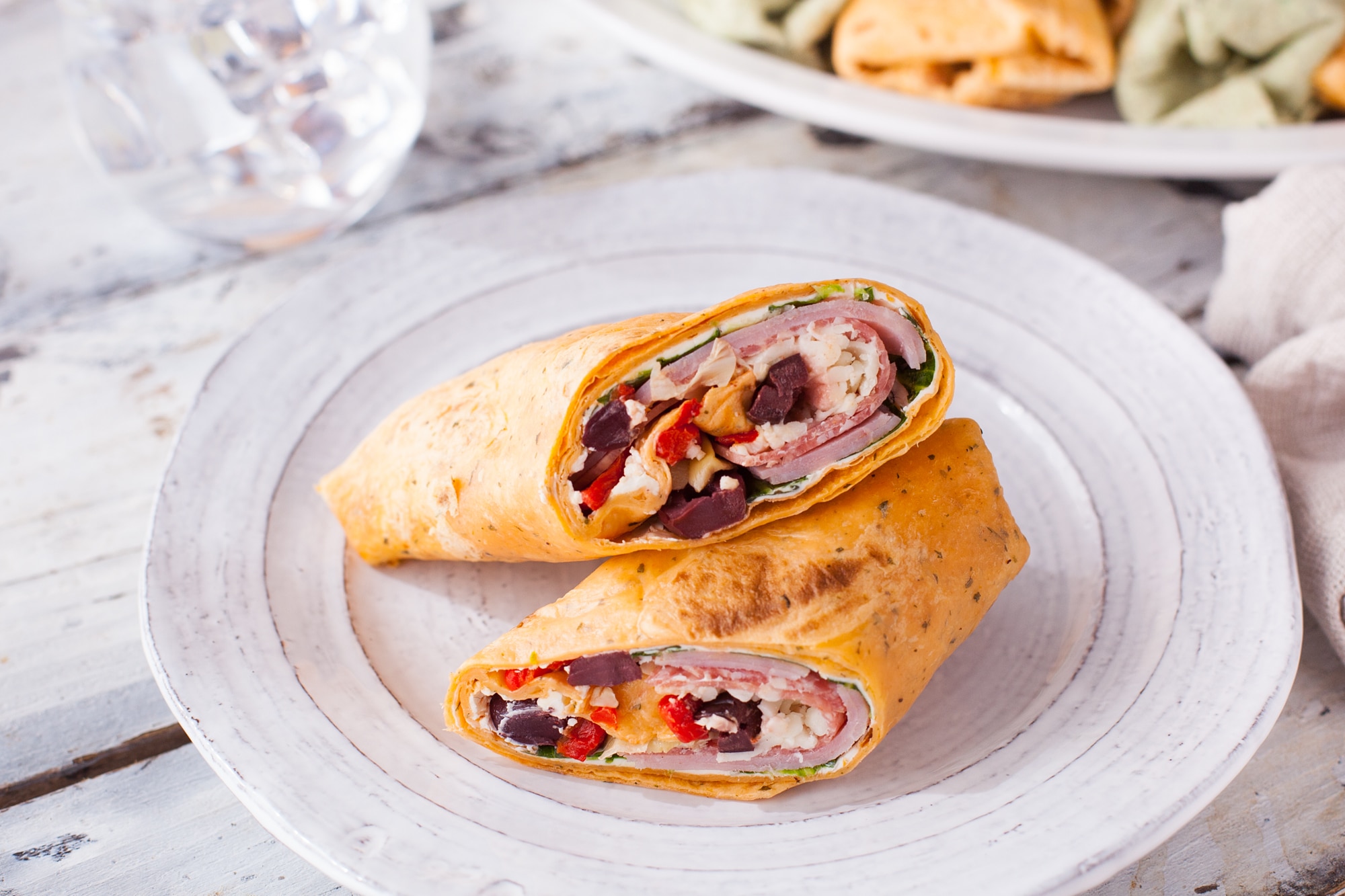 Italian Wrap Recipe the Perfect Antipasto Lunch - Eating Richly