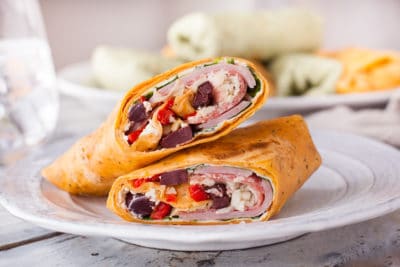 Italian Wrap Recipe the Perfect Antipasto Lunch - Eating Richly