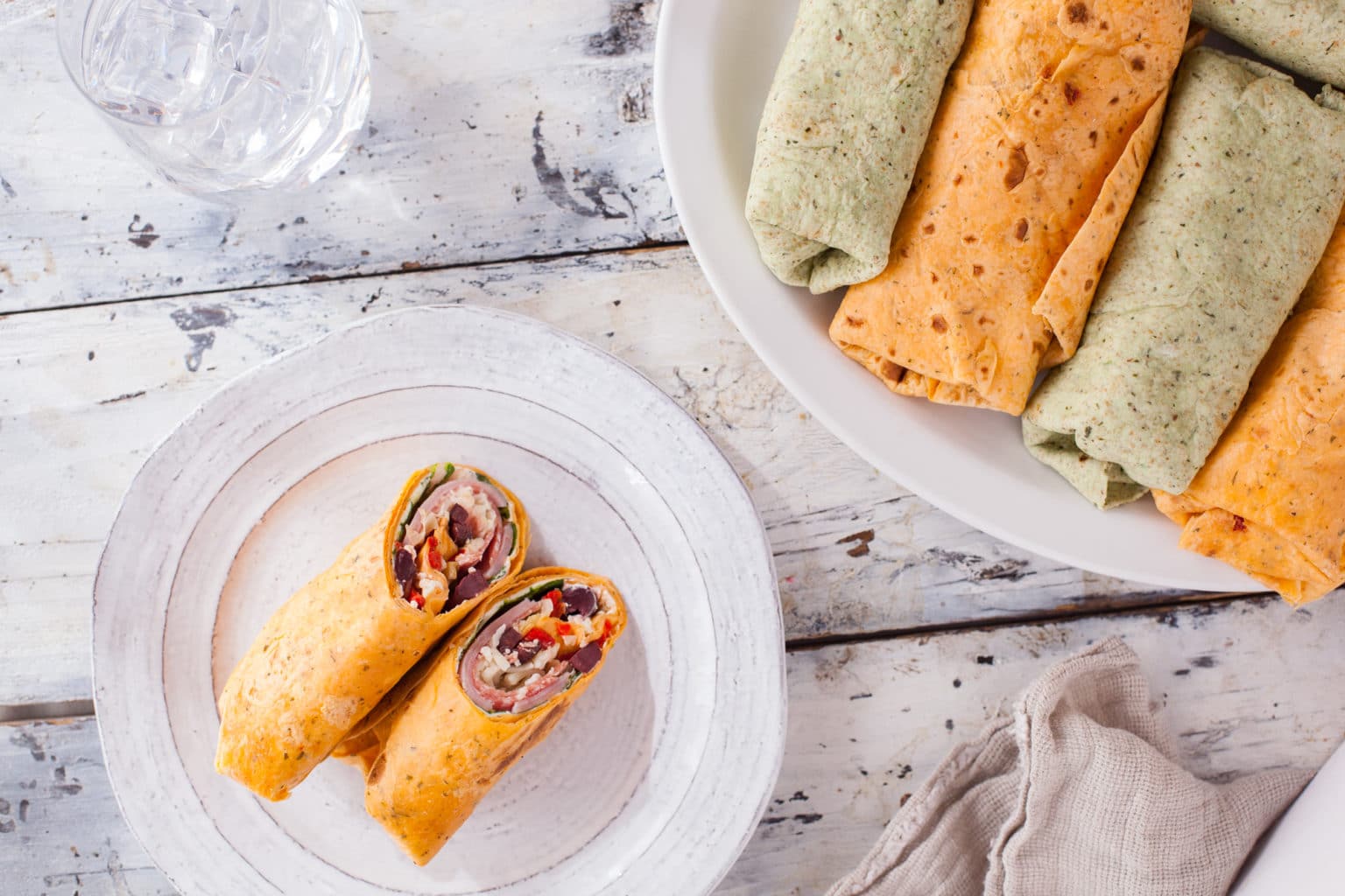 Italian Wrap Recipe the Perfect Antipasto Lunch - Eating Richly